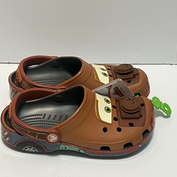 CROCS | Shoes | Crocs Classic Clog Cars Mater Limited Edition Size J4 ...